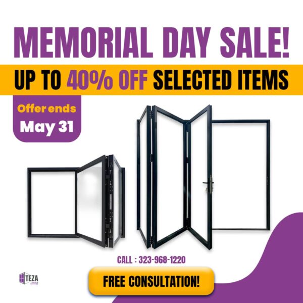 88 Series Folding Window in Los Angeles, Ca | Teza Doors