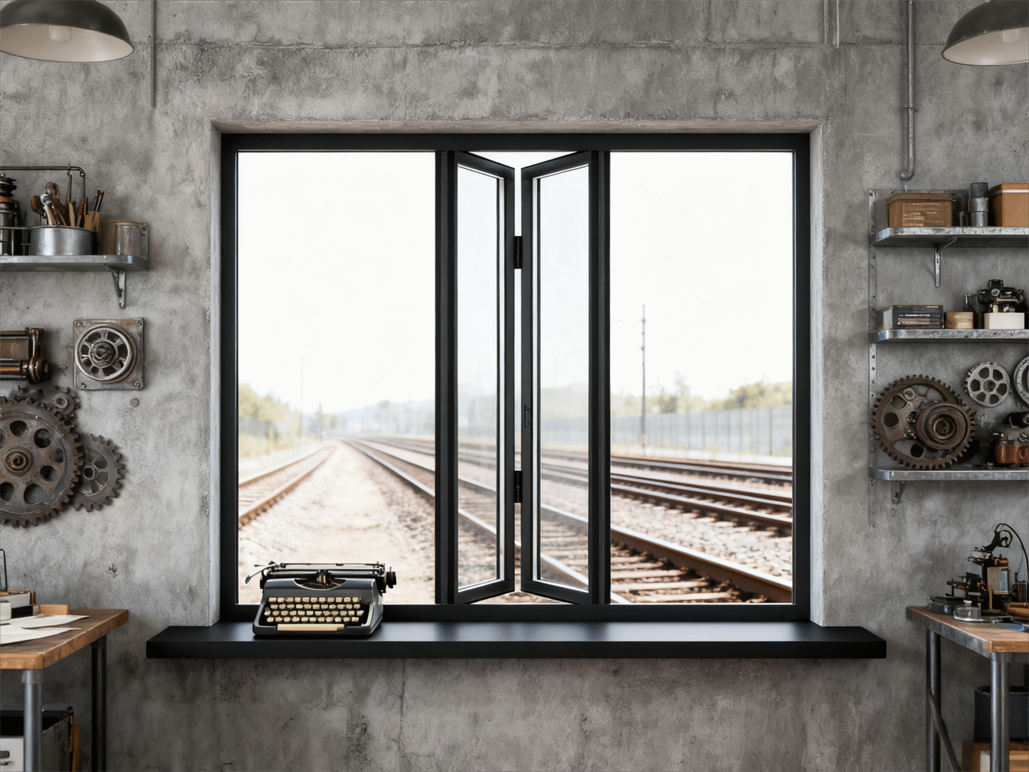 63 Series Folding Window in Los Angeles, Ca | Teza Doors